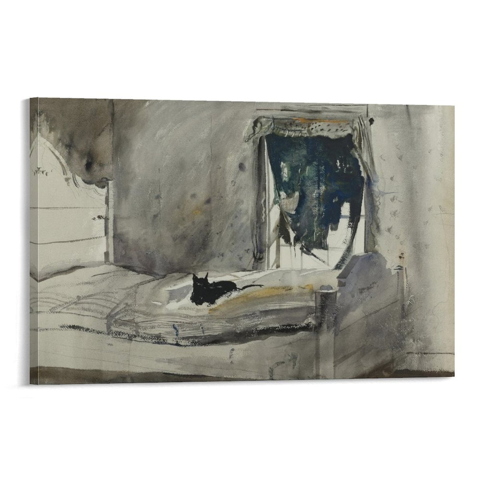 American Realist Painters Andrew Wyeth Christina's Bedroom Poster Wall ...