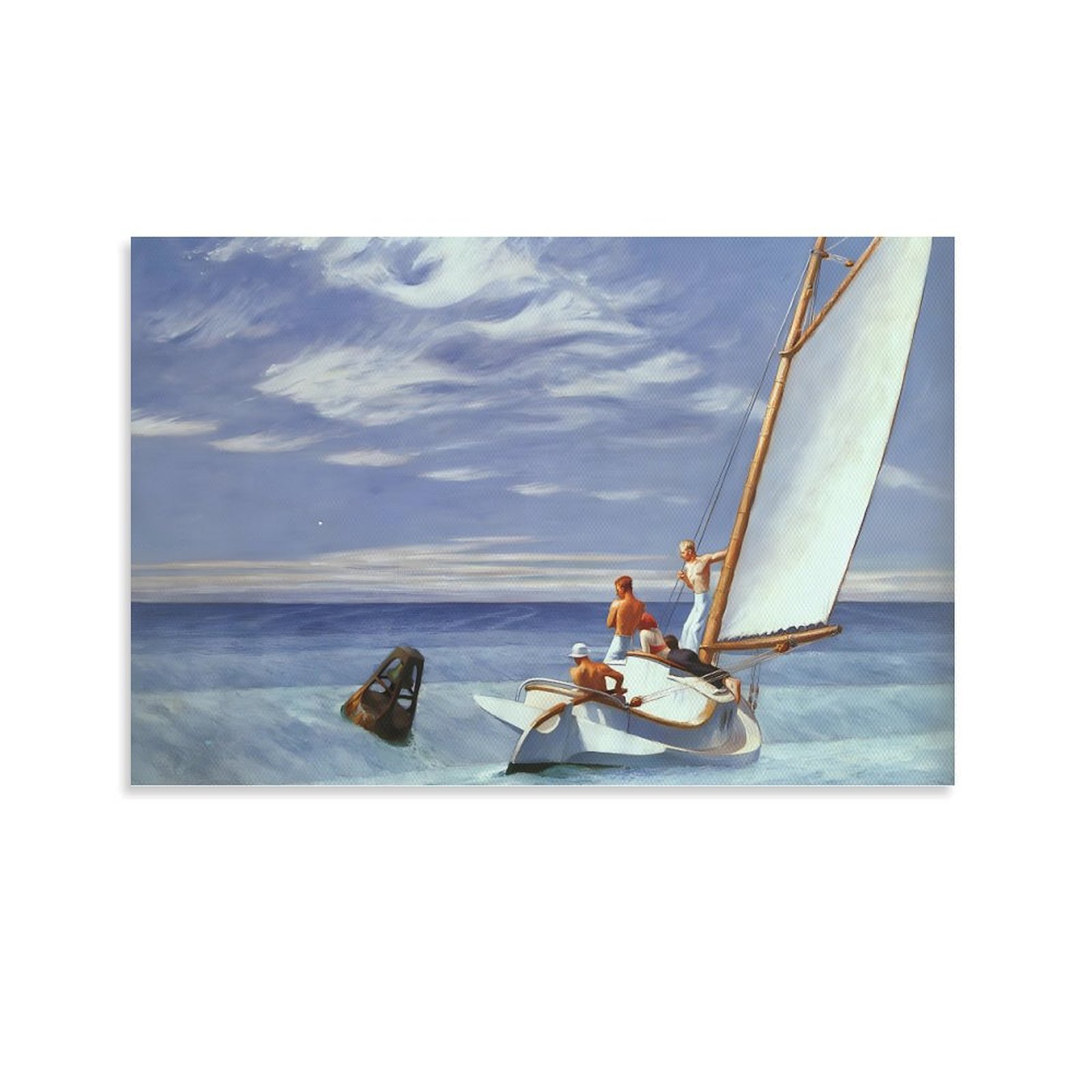 American Realist Painters Edward Hopper Surge Poster Artworks Picture ...