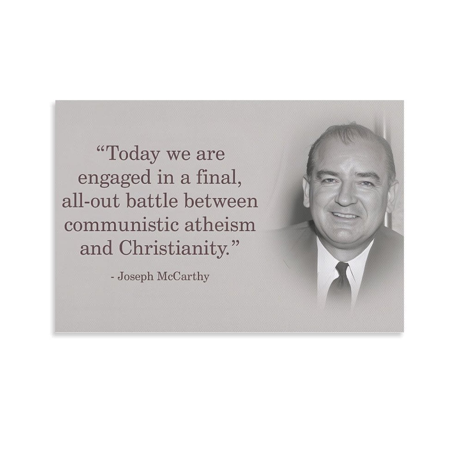 American Republican Politician Joseph McCarthy Poster4 Posters Wall Art ...