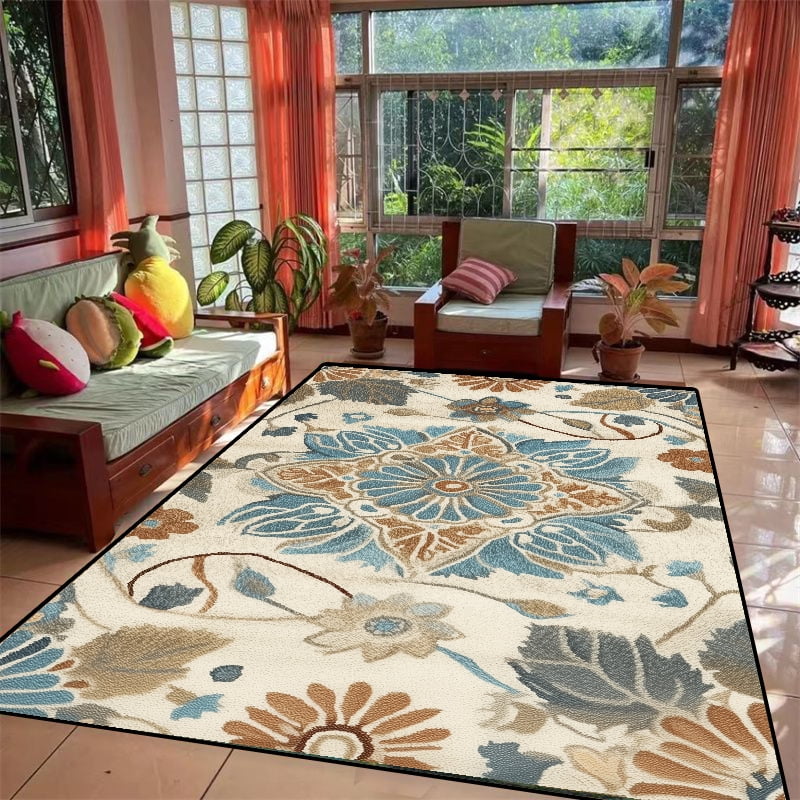 American Retro Carpet for Living Room Classic Home r Luxury Rugs for ...