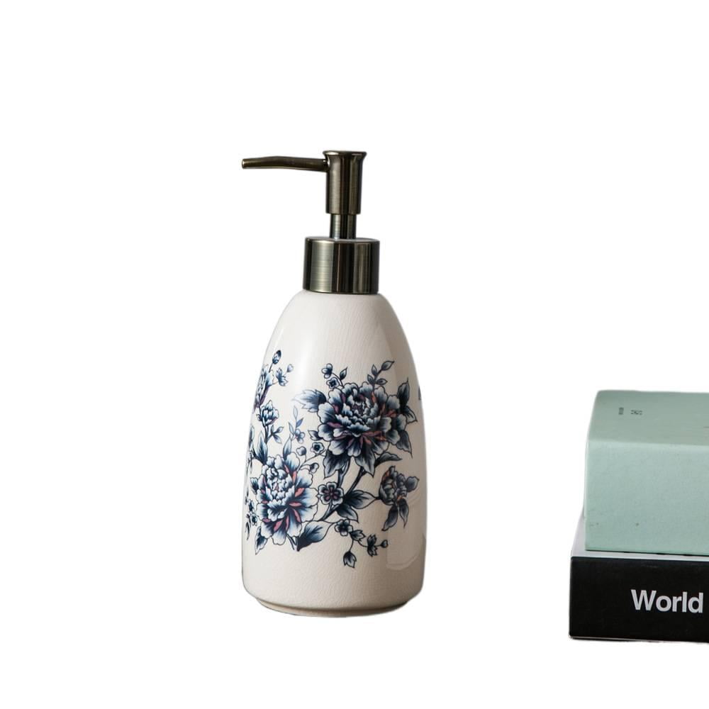 American Retro Ice Crack Ceramic Dispenser Lotion Bottle Press-type ...