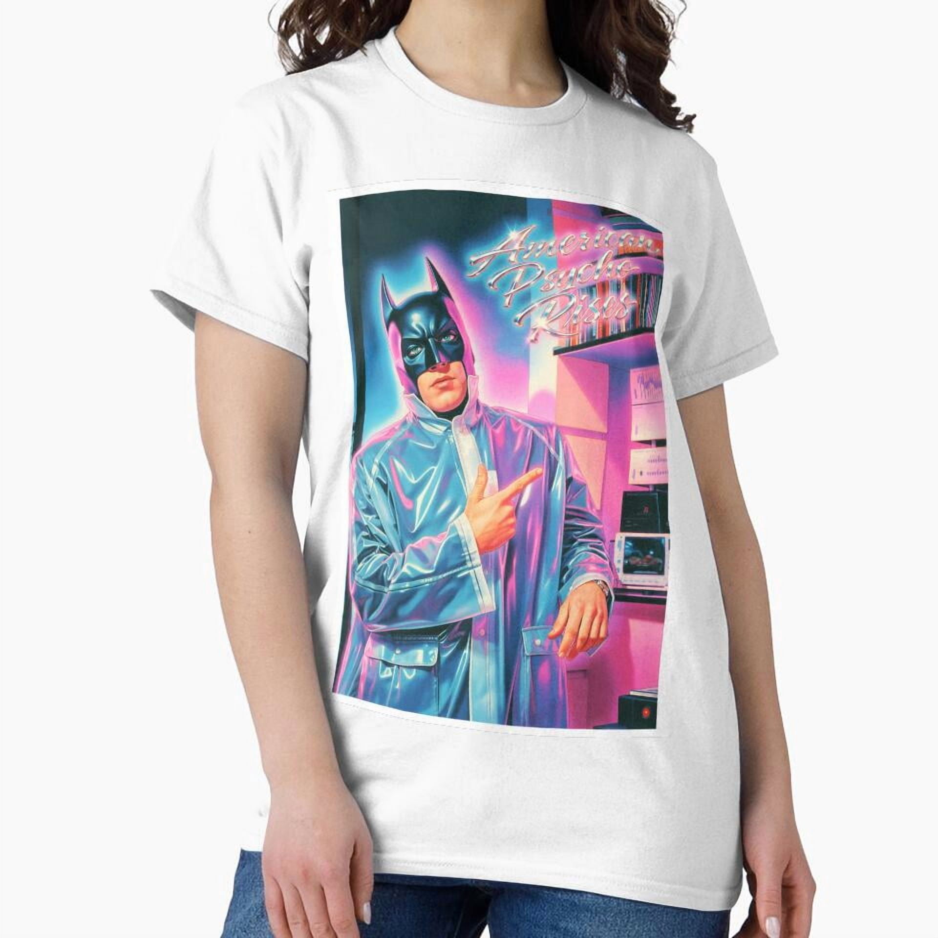 American Rises 80s Airbrush Movie Poster Style logical Thriller T-Shirt ...