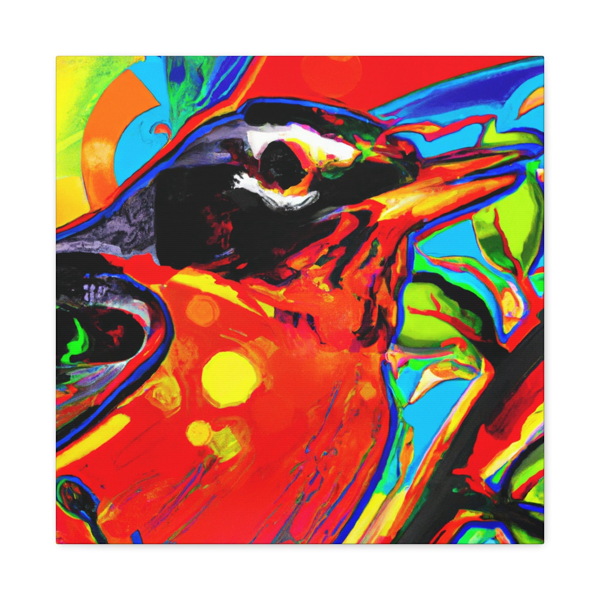 American Robin Pop Art - Canvas - Walmart.com