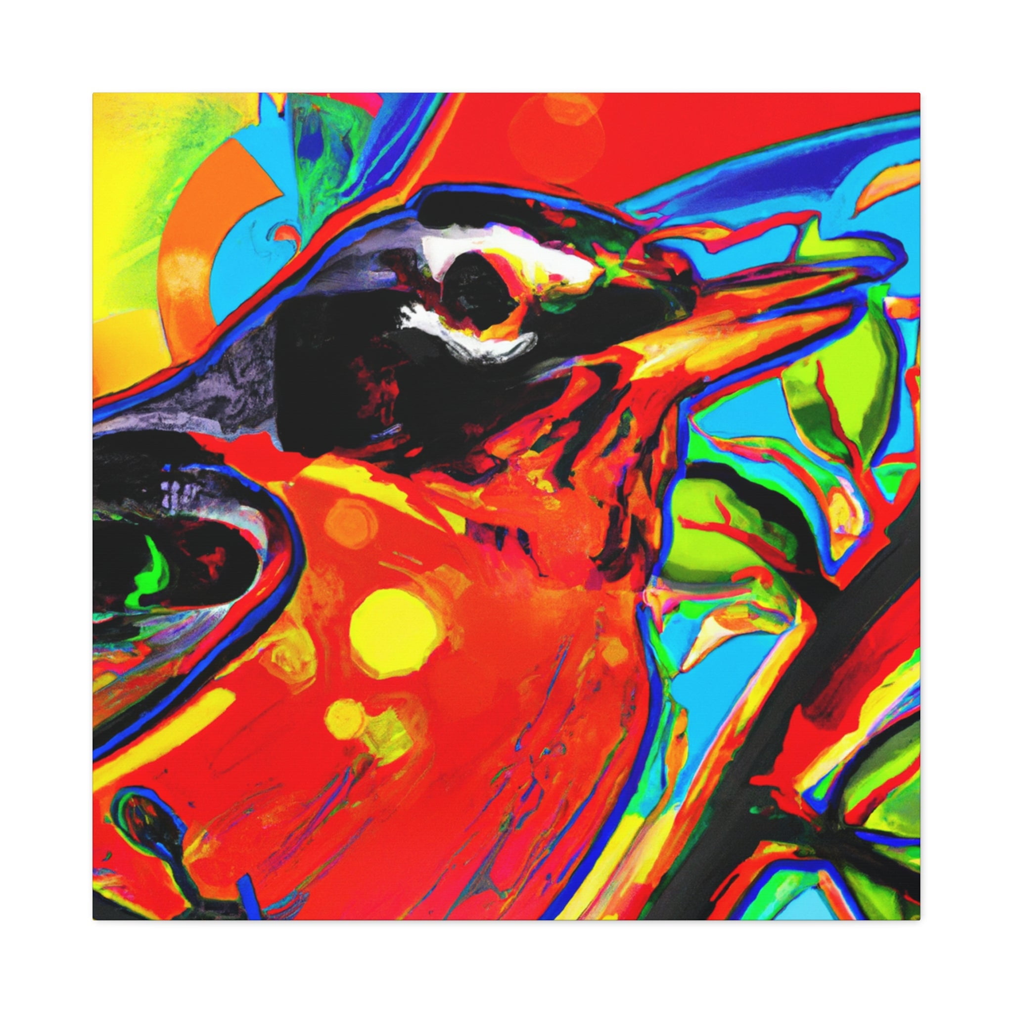 American Robin Pop Art - Canvas - Walmart.com