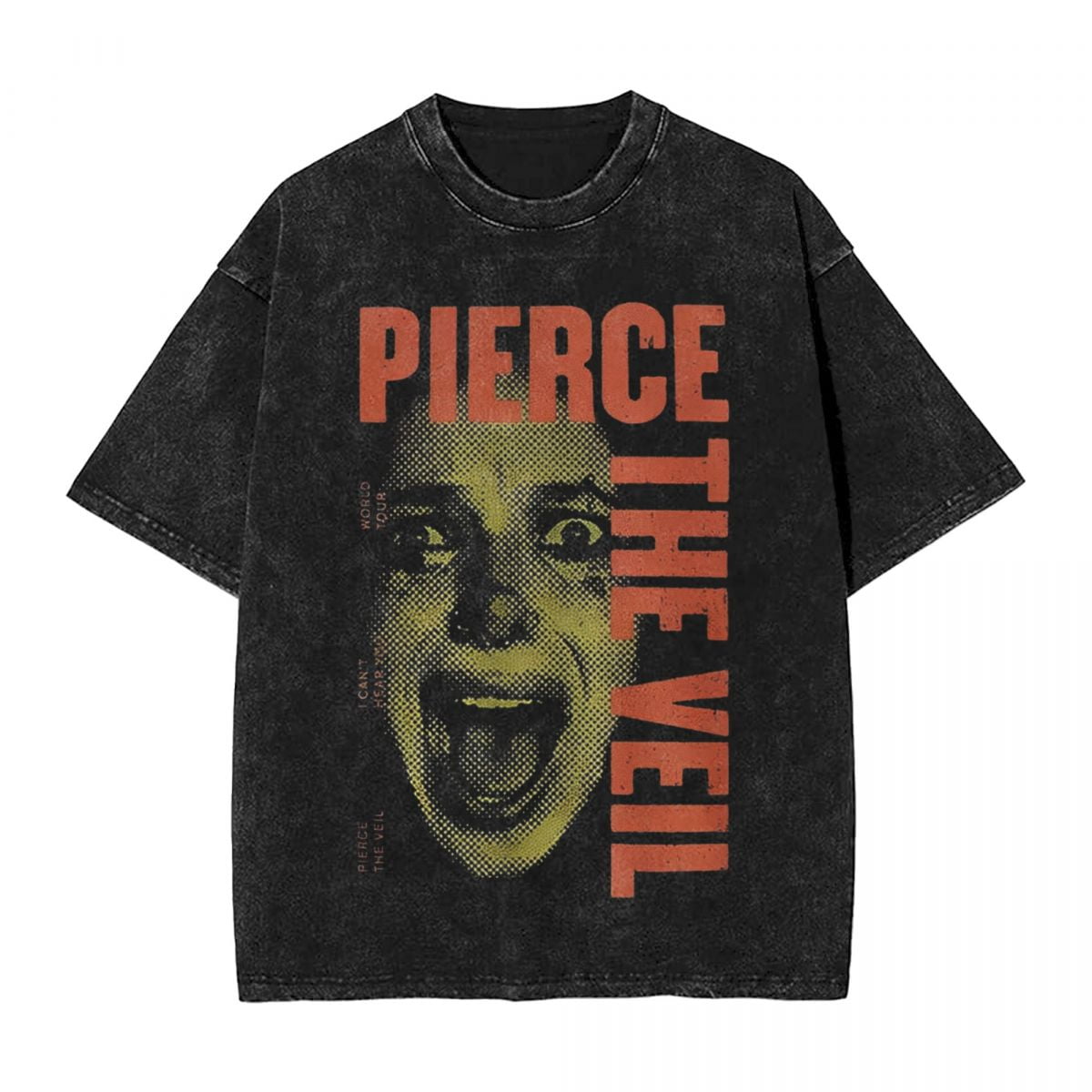 American Rock Band 2025 Tour Wash T Shirts Music Short Sleeve High ...