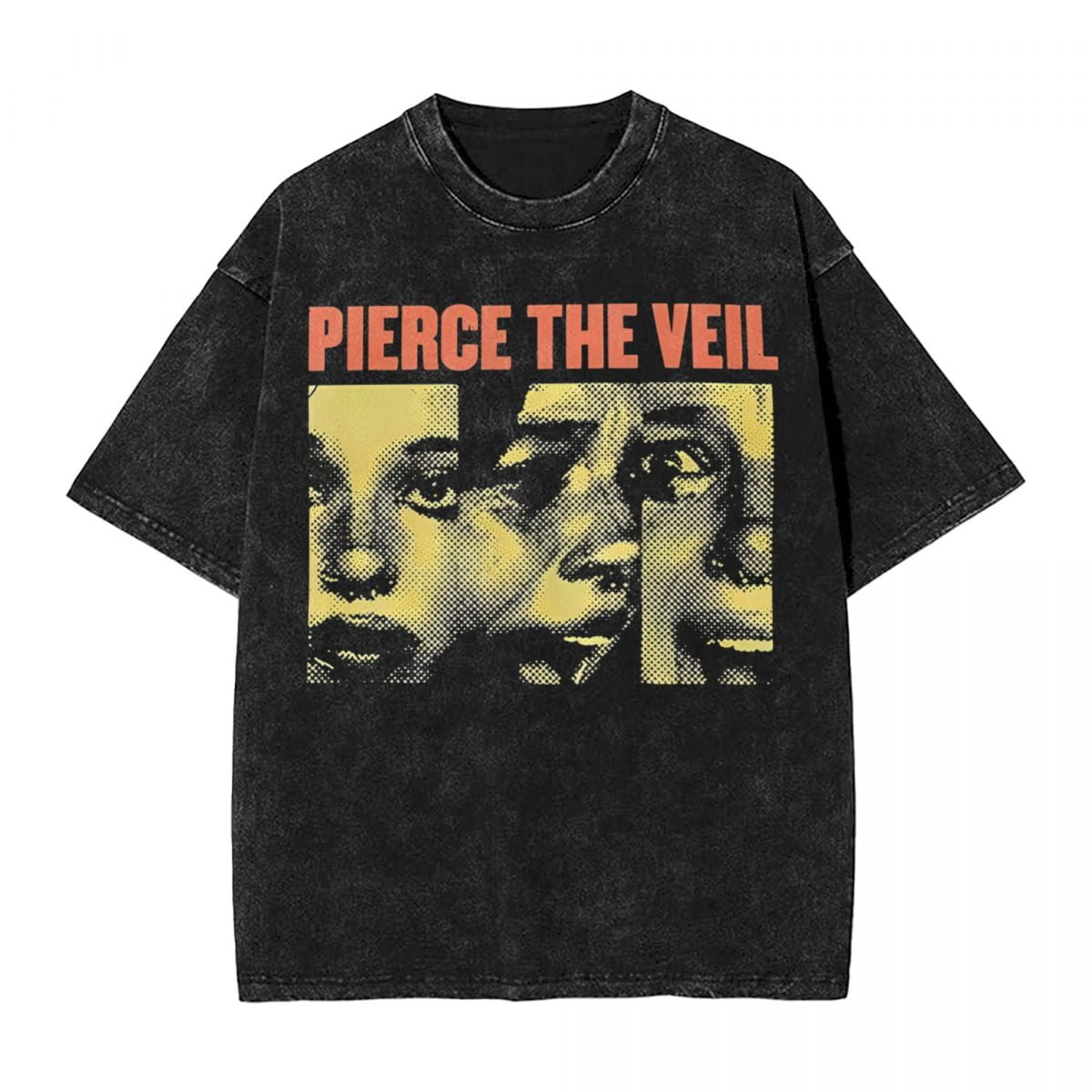 American Rock Band 2025 Tour Wash T Shirts Music Short Sleeve High ...