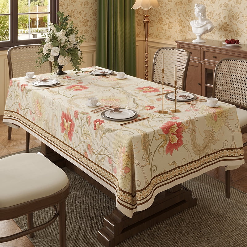 American Rustic Tablecloths For Rectangle Tables Waterproof,Table ...