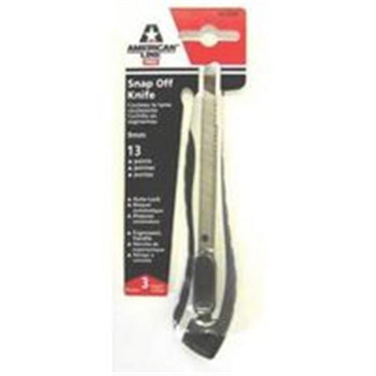 American Safety Razor Knife Utility Snapoff 13Pt 66-0395 - Walmart.com