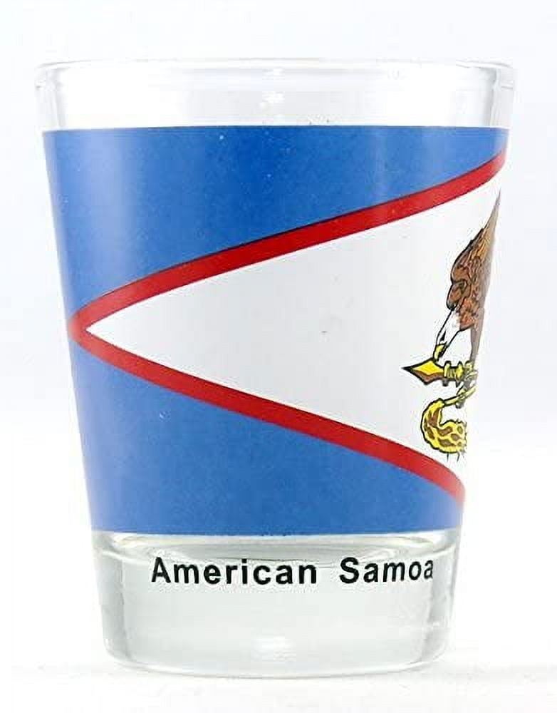American Samoa Flag Shot Glass - Walmart.com