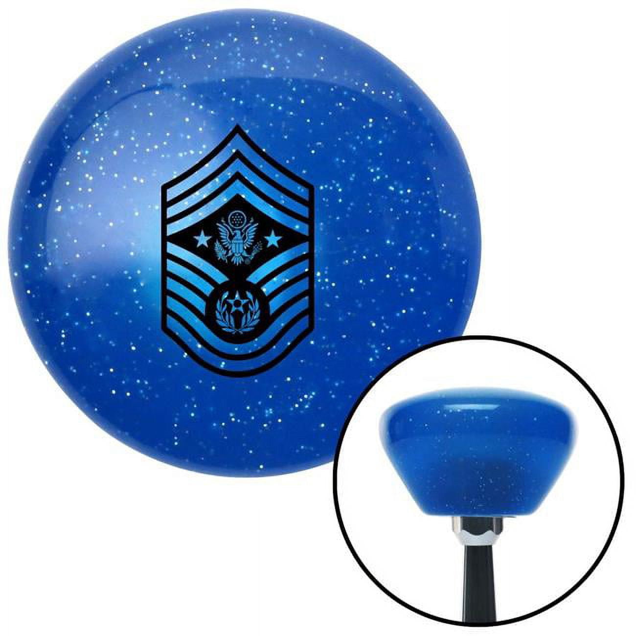 American Shifter Black Chief Master Sergeant of the Air Force Blue ...