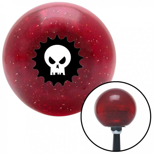 American Shifter 60102 Hellraiser Red Metal Flake Shift Knob with M16 x ...