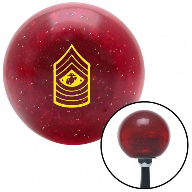 American Shifter 58353 Yellow 11 Sgt Major of the Marine Corps Red ...