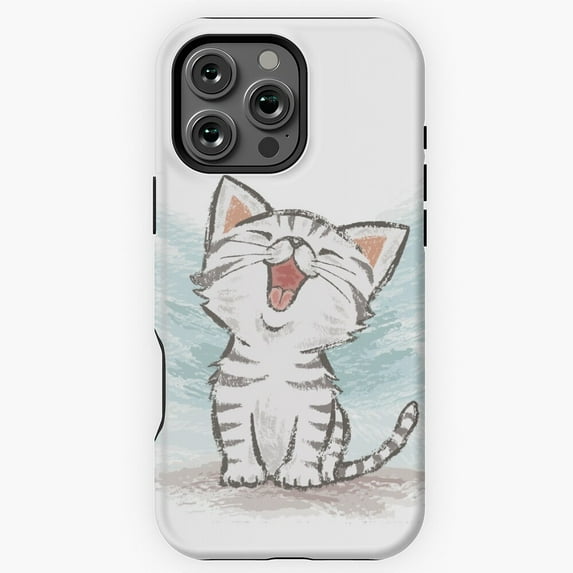 American Shorthair Cat Happy Phone Case Compatible with iPhone 11-17 ...