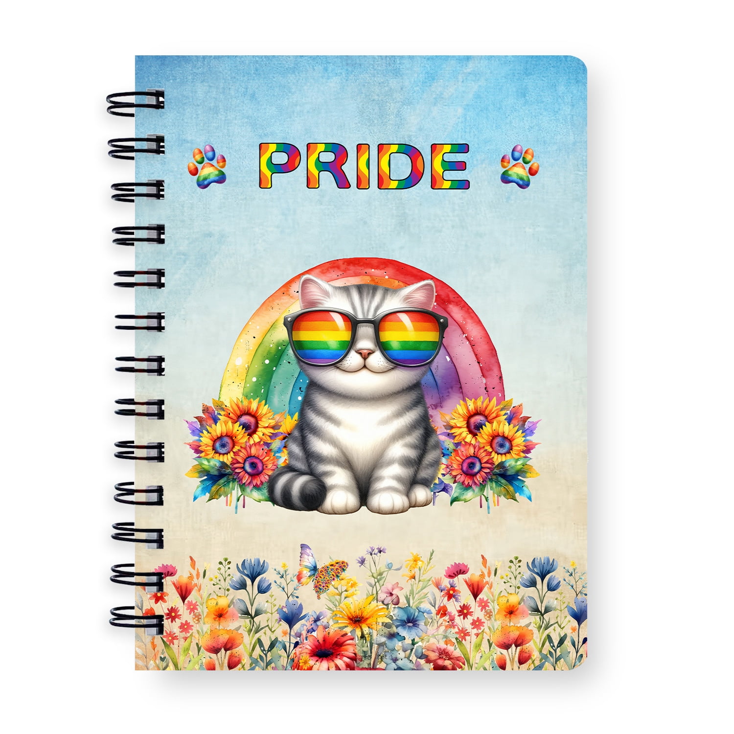 American Shorthair Celebrates Rainbow Pride Month LGBT LGBTQ+ Spiral ...