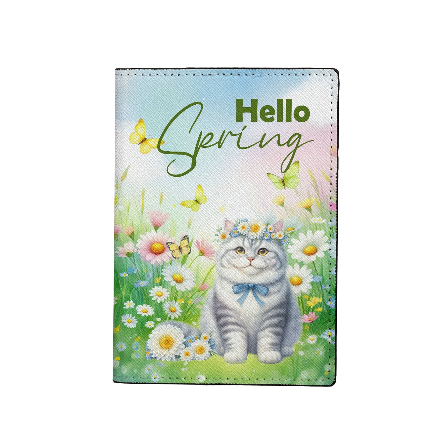 American Shorthair Hello Spring Time Flower Floral Nature Travel ...