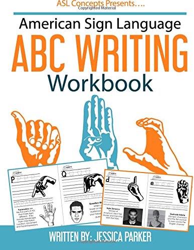 Pre-Owned American Sign Language ABC Writing Workbook Paperback ...