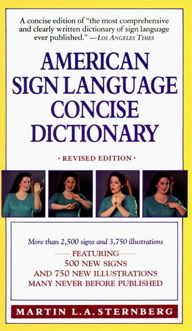 American Sign Language Concise Dictionary: Revised Edition, (Paperback ...