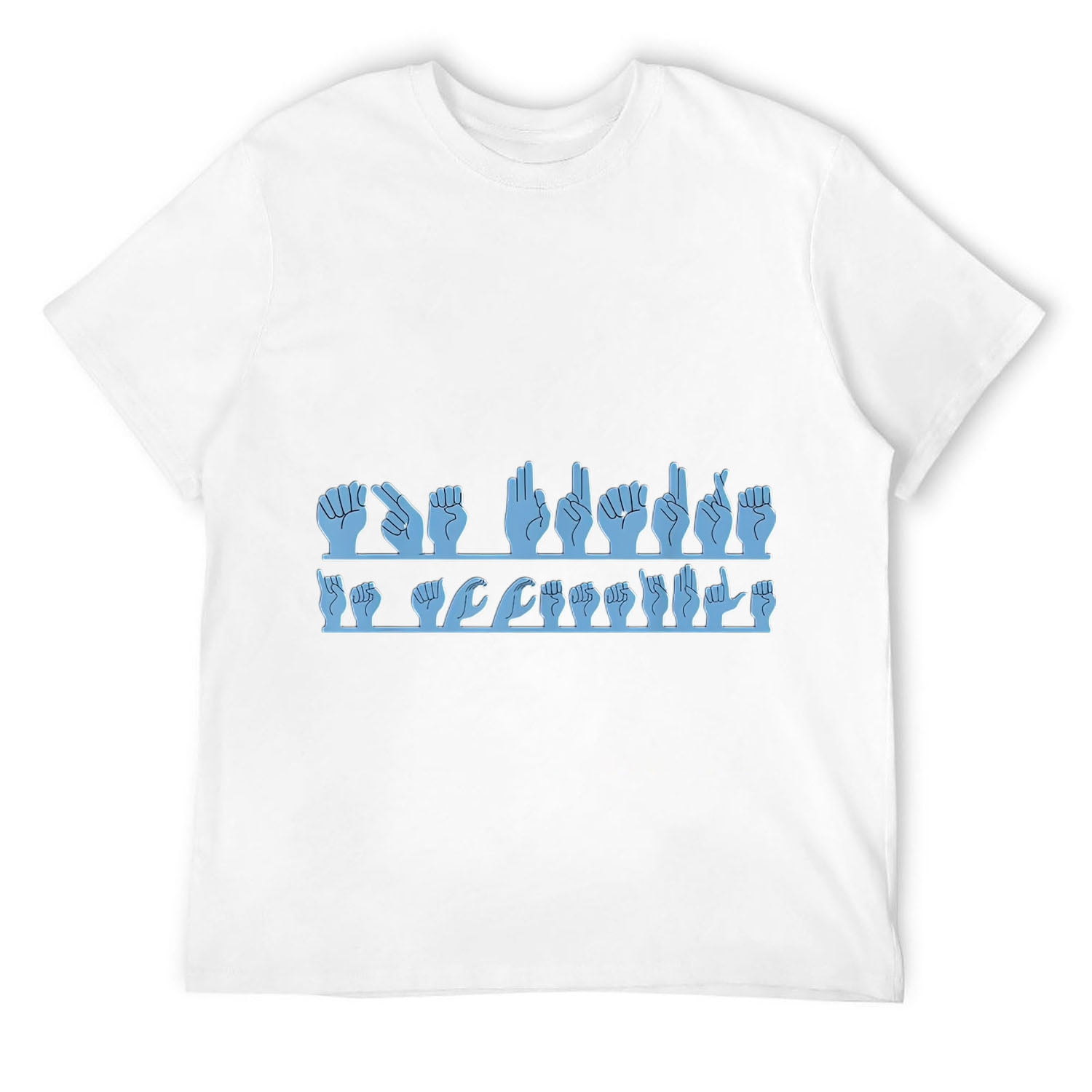 American Sign Language Deaf ASL The Future Is Accessible T-Shirt ...