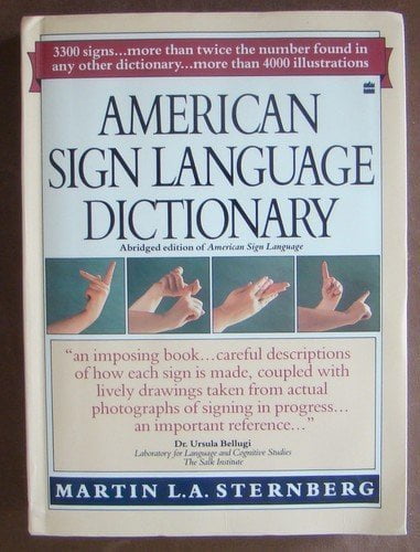 Pre-Owned American Sign Language Dictionary (Paperback) 0062720384 ...