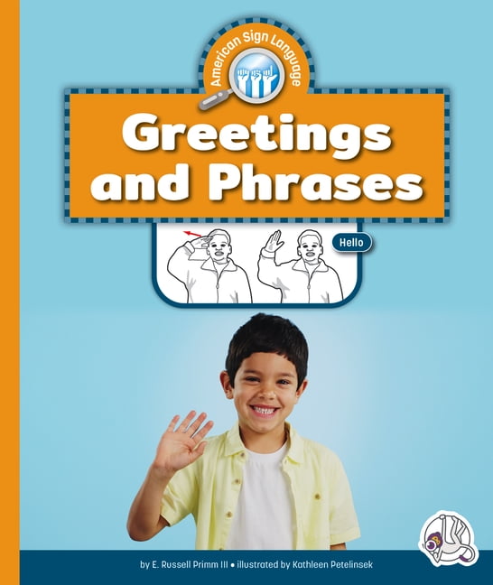 American Sign Language Greetings and Phrases, (Hardcover) - Walmart.com
