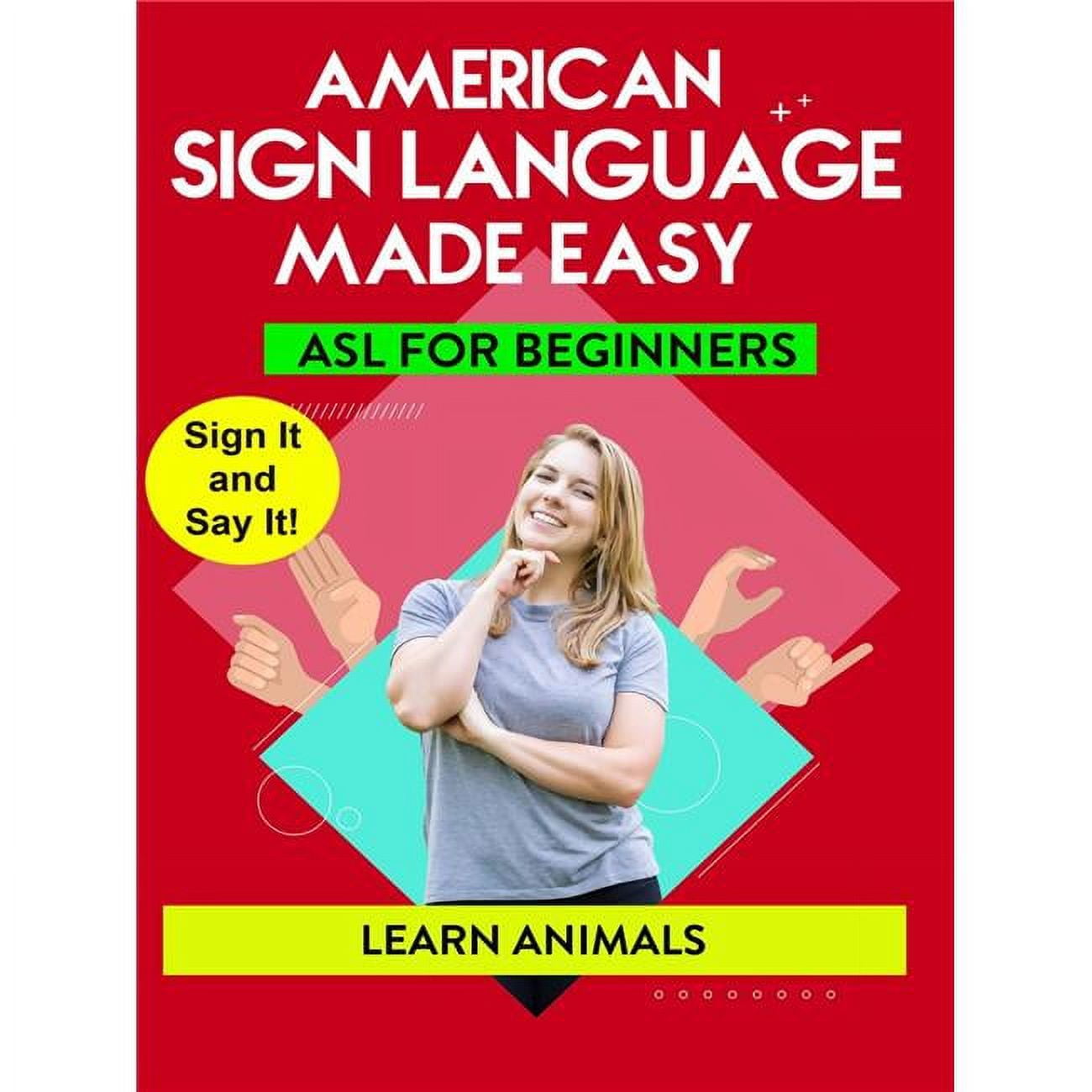 American Sign Language Made Easy ASL for Beginners DVD - Learn Animals ...