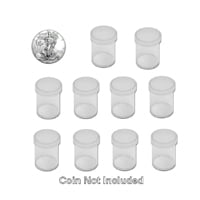 American Silver Eagle-Round Coin Tubes by Whitman, 10 pack - Walmart.com
