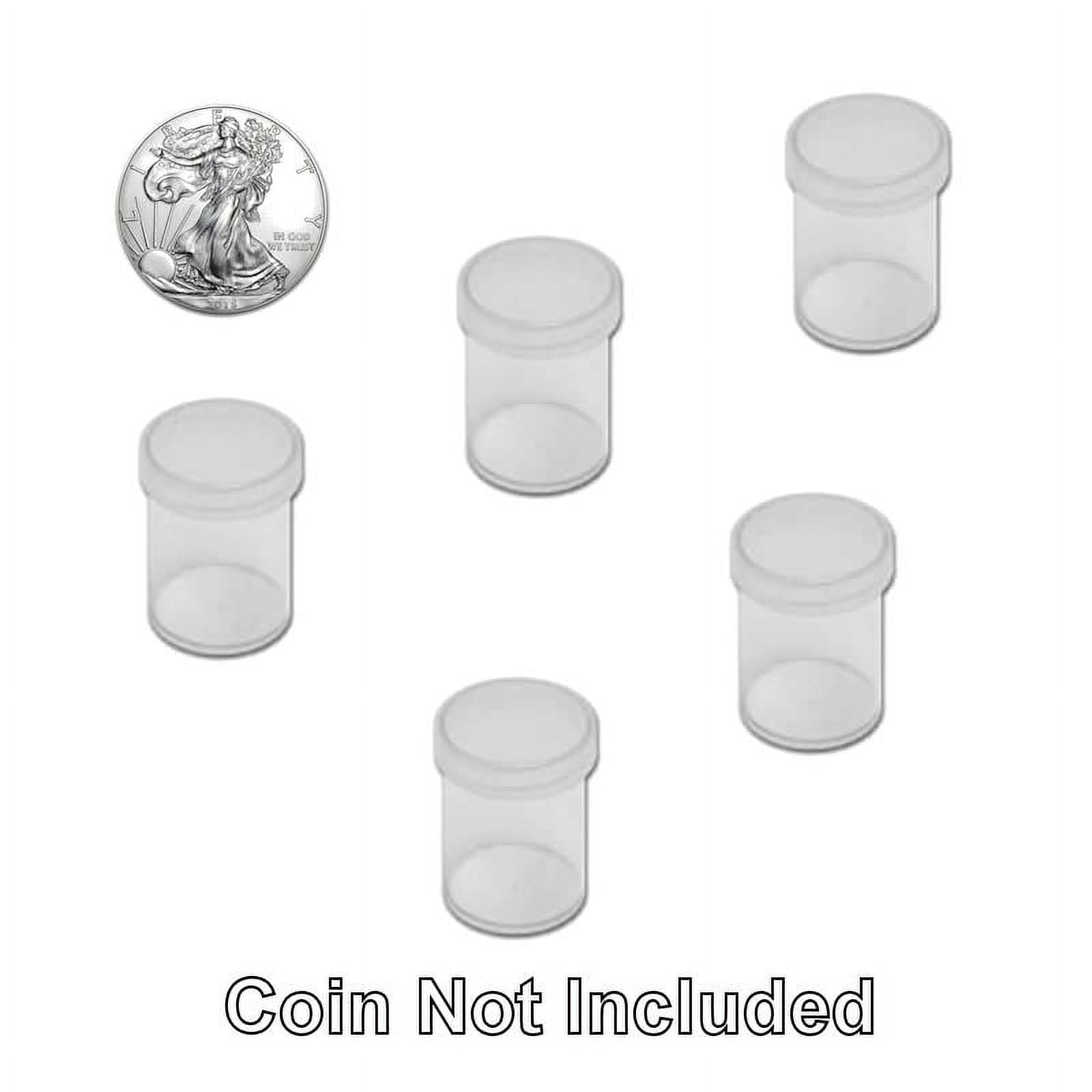 American Silver Eagle-Round Coin Tubes by Whitman, 5 pack - Walmart.com