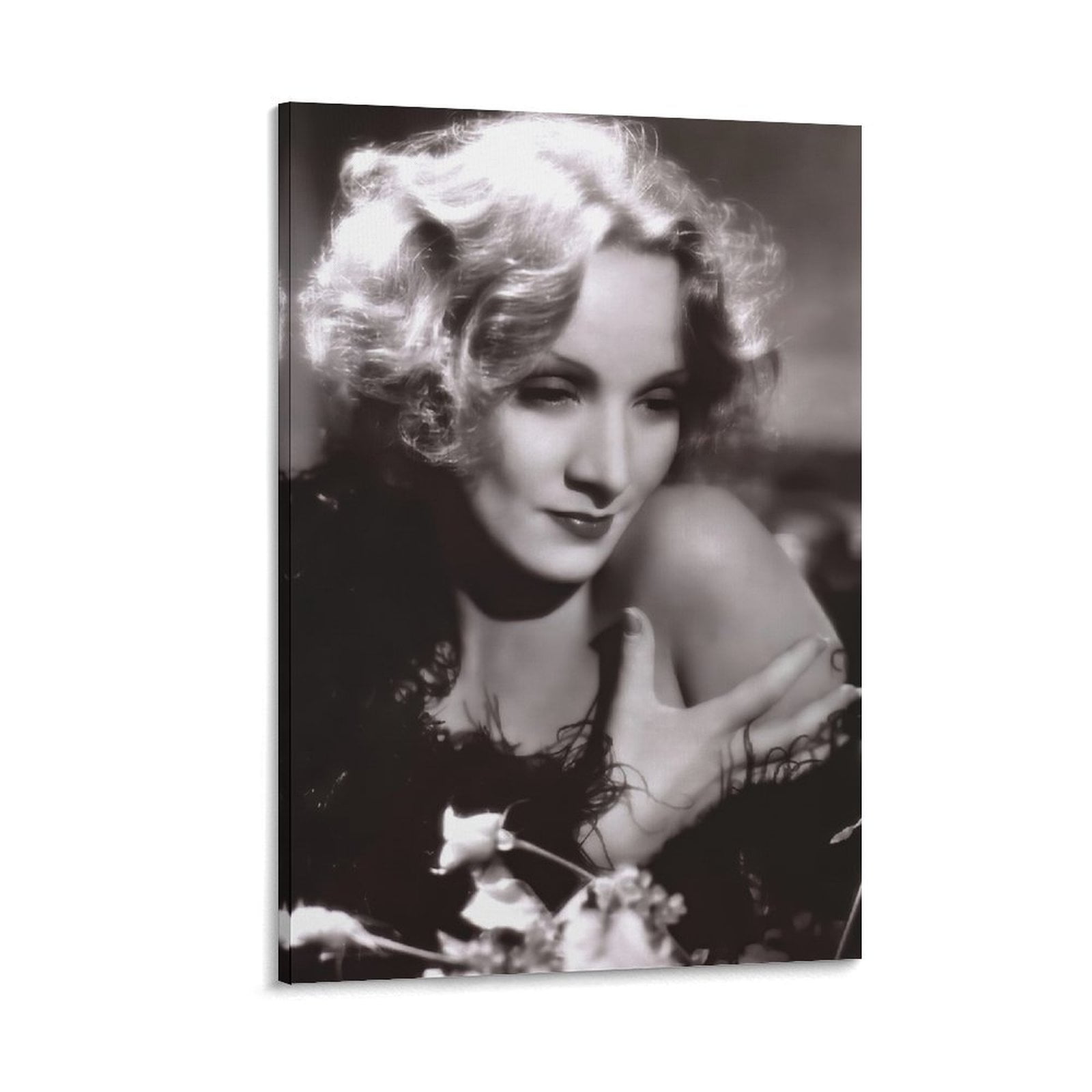 American Singer Marlene Dietrich Retro Poster Artworks Picture Print ...