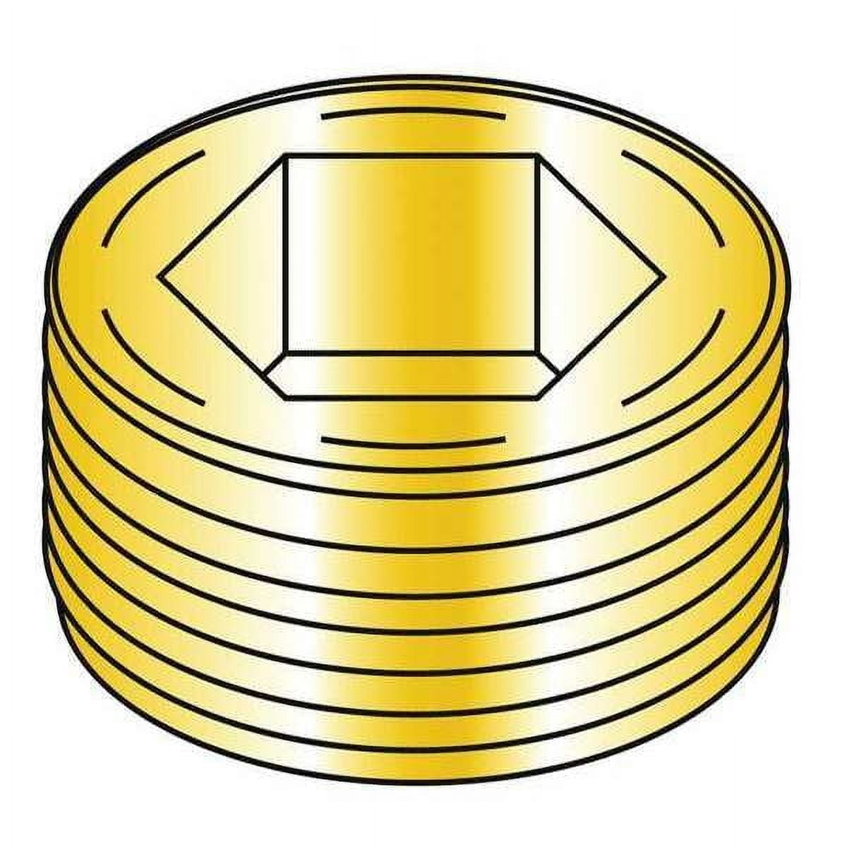 American Sockets Socket Pipe Plg 7/8 Tape Brs 1/4,PK100 00250PPSFB ...