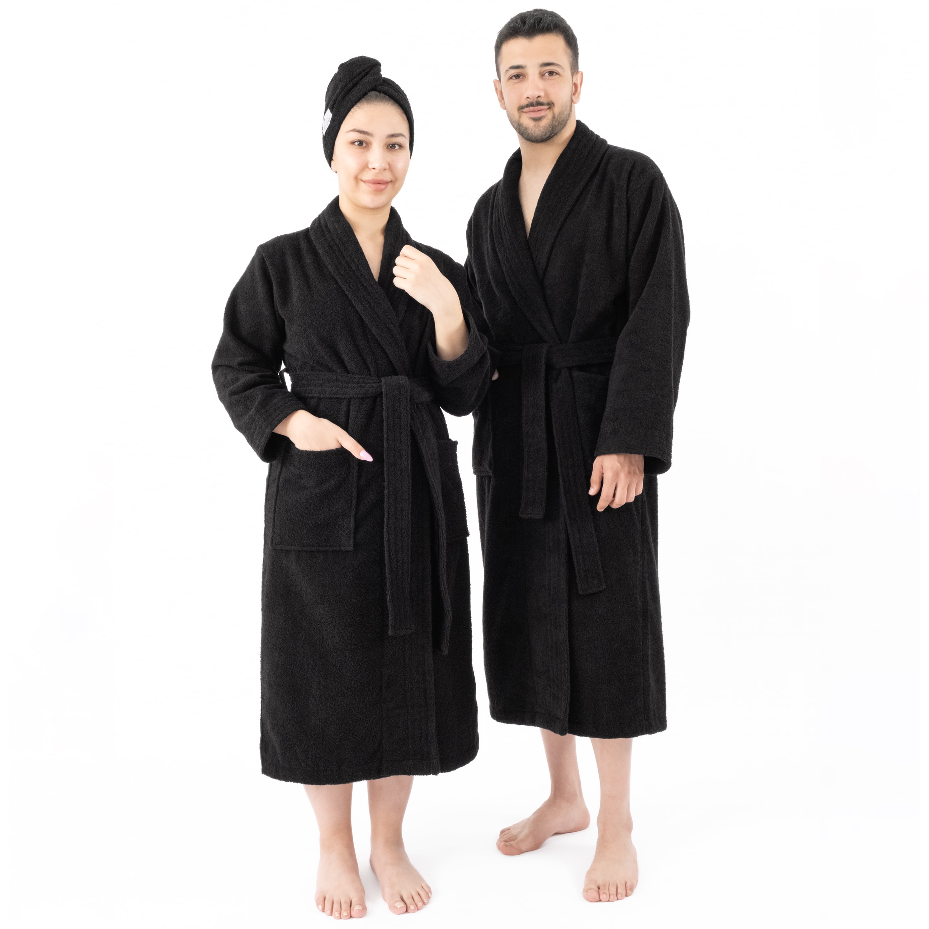 American Soft Linen, 100% Cotton Robes for Women and Men, Soft ...