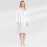 American Soft Linen, 100% Cotton Turkish Bathrobe - Soft, Absorbent ...