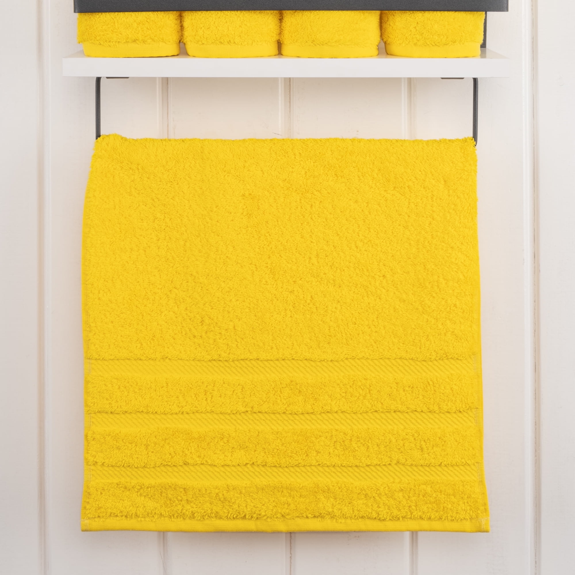 American Soft Linen Hand Towel 100% Cotton 1 Piece Luxury Hand Towel ...