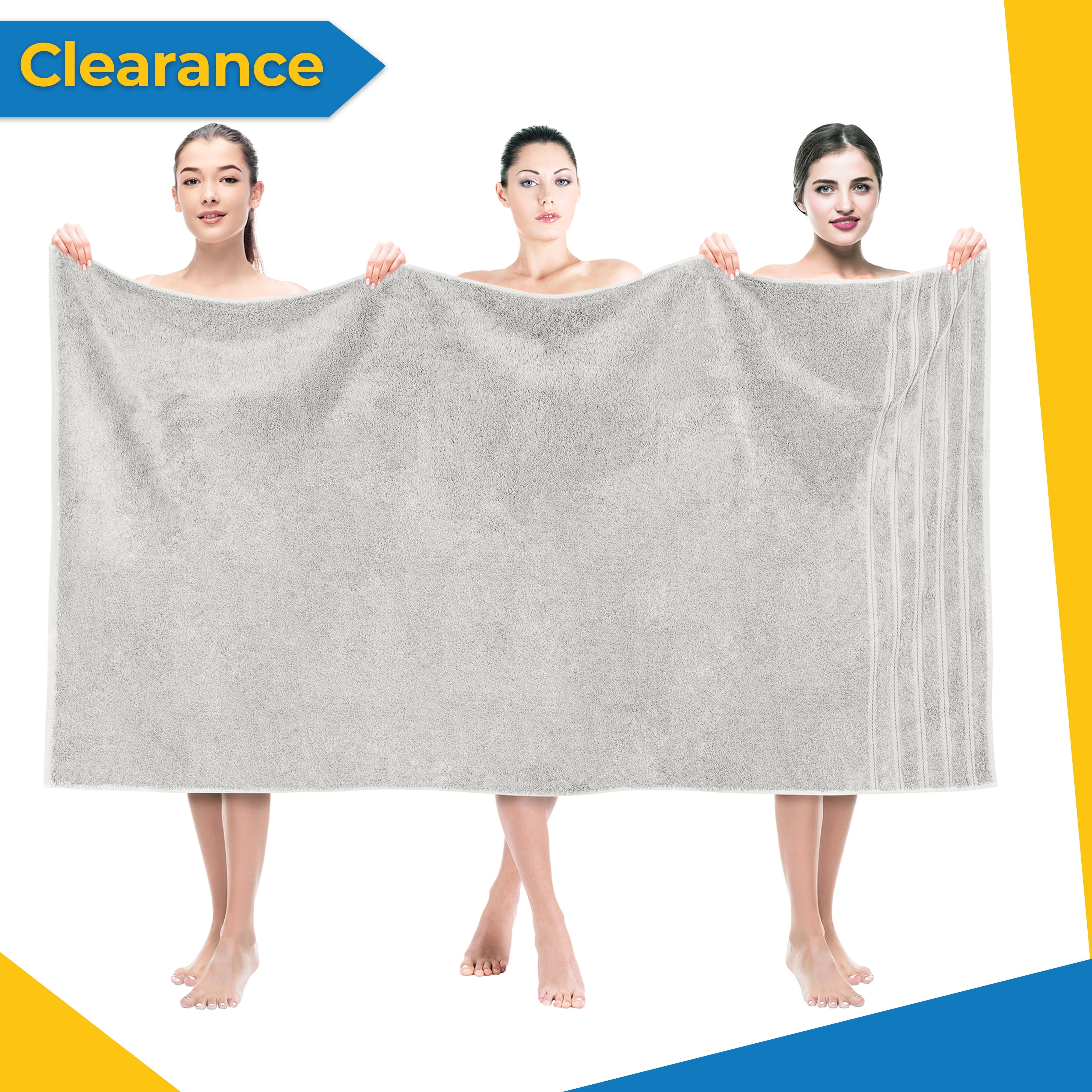 American Soft Linen Luxury 35x70 Jumbo Large Bath Towel, 100% Cotton ...