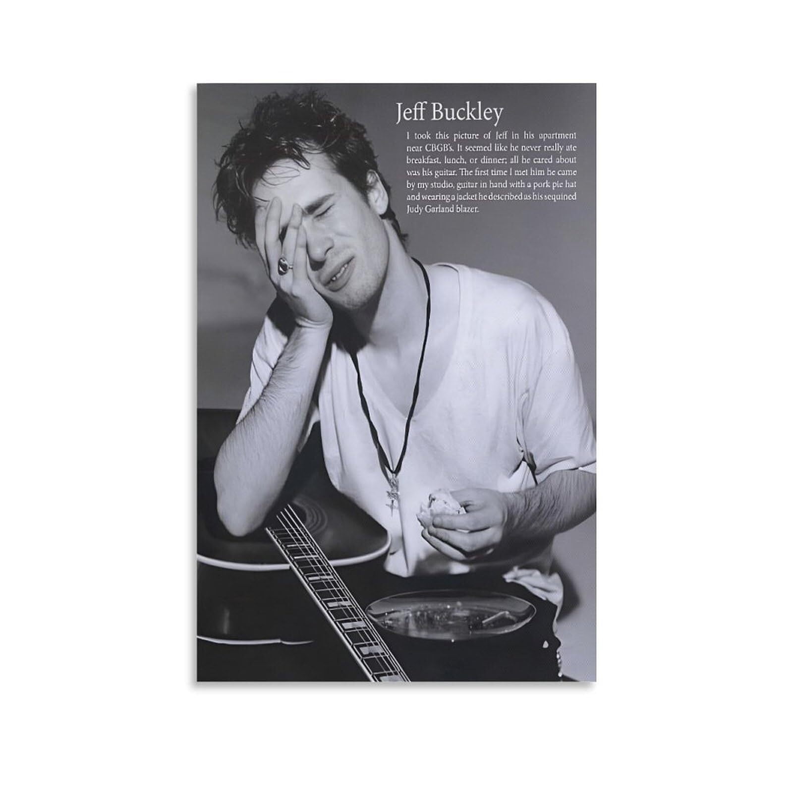 American Songwriter Jeff Buckley Poster Fashion Singer Poster 8 Print ...