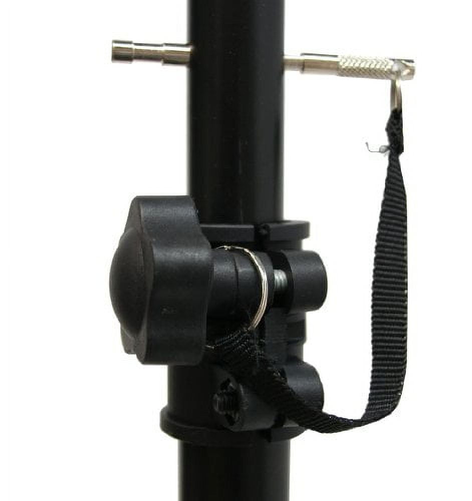 American Sound Connection ASC Pro Audio Mobile DJ Light Stand 6 Foot Height Lighting Multi ...