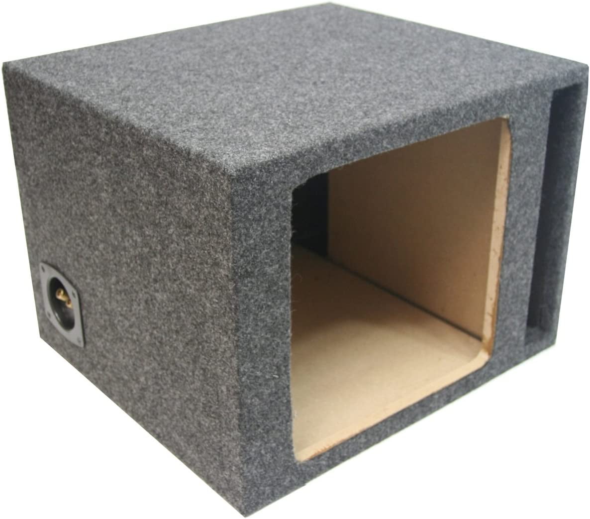 American Sound Connection Car Audio Single 10" Vented Square Sub Box ...