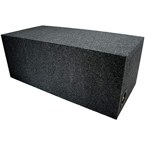 American Sound Connection Dual 12" Sub Box Ported Vented Subwoofer ...