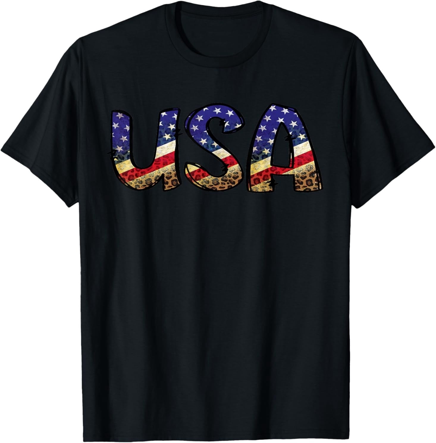 American Spirit Tee – Bold USA Flag Patriotic 4th of July Celebration ...