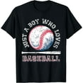 American Sport Fan Baseball Lover Boys Batter Baseball T-Shirt ...