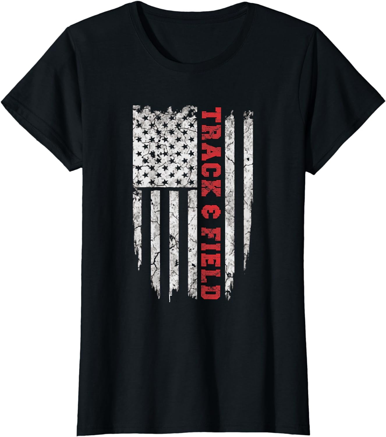 American Sport Track & field T-Shirt USA Tee Shirts - Walmart.com