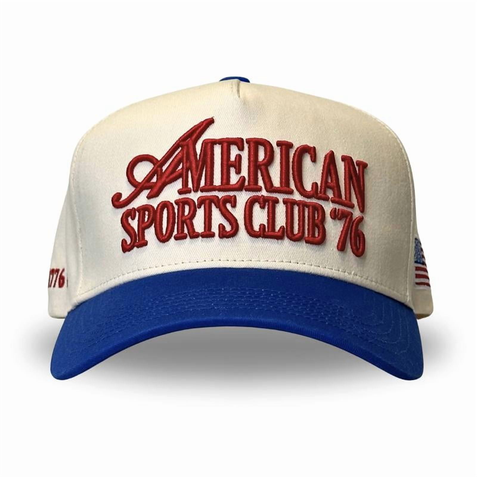 American Sports Club ’76 Hat, Retro-Style Baseball Cap with Eye ...