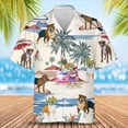 American Staffordshire Terrier Summer Beach Hawaiian Shirt, Cool Aloha ...