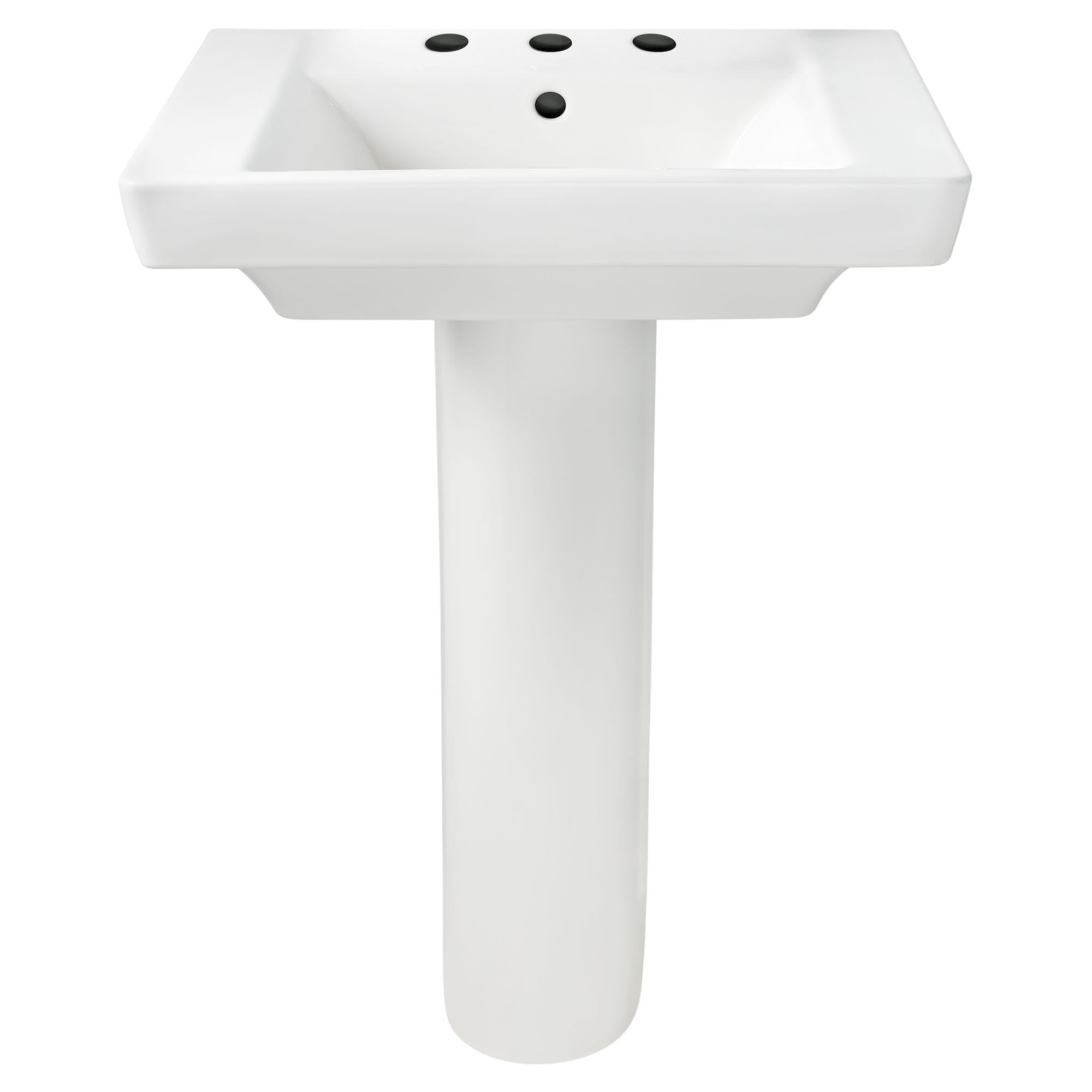 American Standard 0641800.020 Boulevard Pedestal 8-Inch Counter, White ...