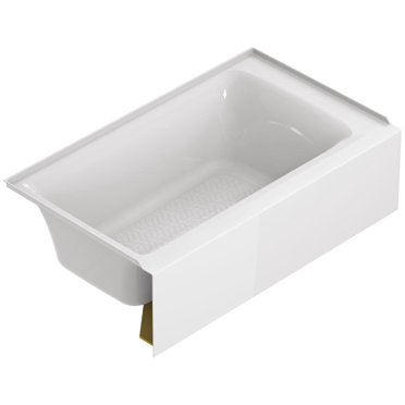 American Standard Studio Acrylic Bathtub 60x30 in, Integral Apron, Left ...