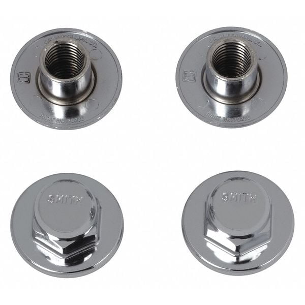 American Standard Retrofit Cap Nut, Brass, Silver, PK4 7381285-200 ...