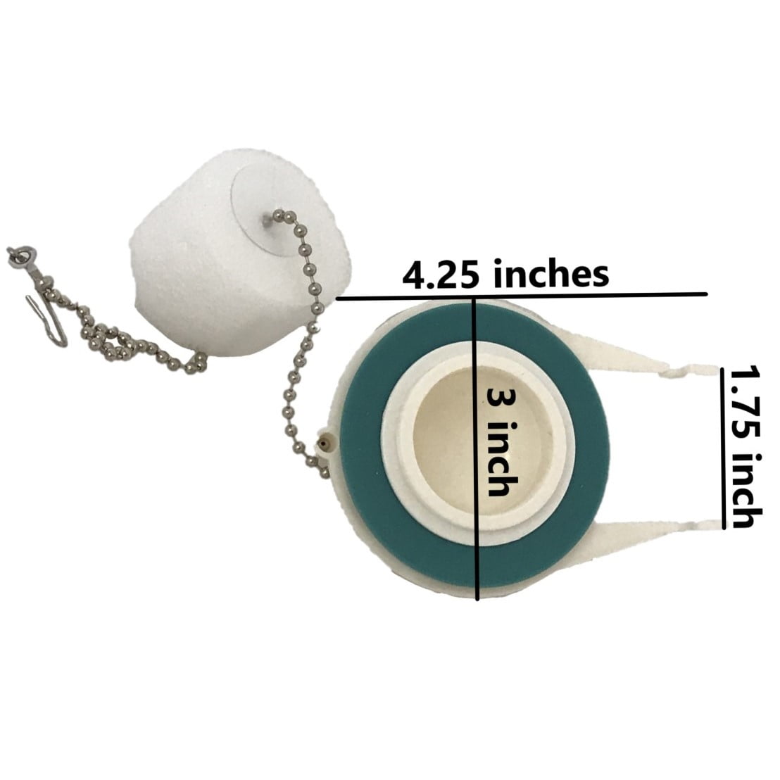 American Standard Clarion Model #2284 Hard Plastic 2-inch Toilet ...