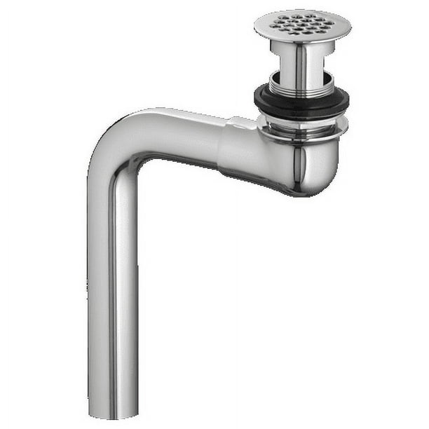 American Standard Commercial Offset Grid Drain with Overflow in Chrome ...