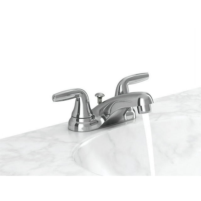 American Standard Jocelyn Chrome Two Handle Lavatory Faucet 4 in ...