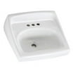 American Standard Lucerne Wall-Mount Sink with Single Faucet Hole in ...