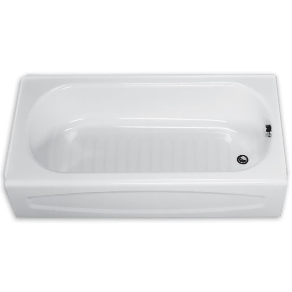 American Standard Solar Bathtub, 60 in, Left Hand Drain, Porcelain ...